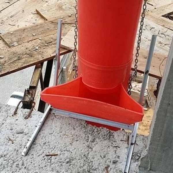 Duto Condutor de Entulho com Boca